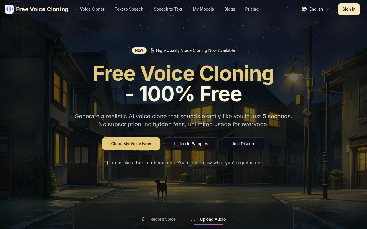 Free Voice Cloning | Open-Launch