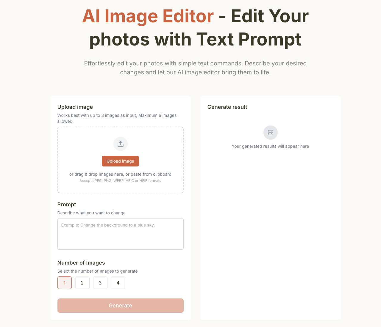 AI Image Editor | Open-Launch