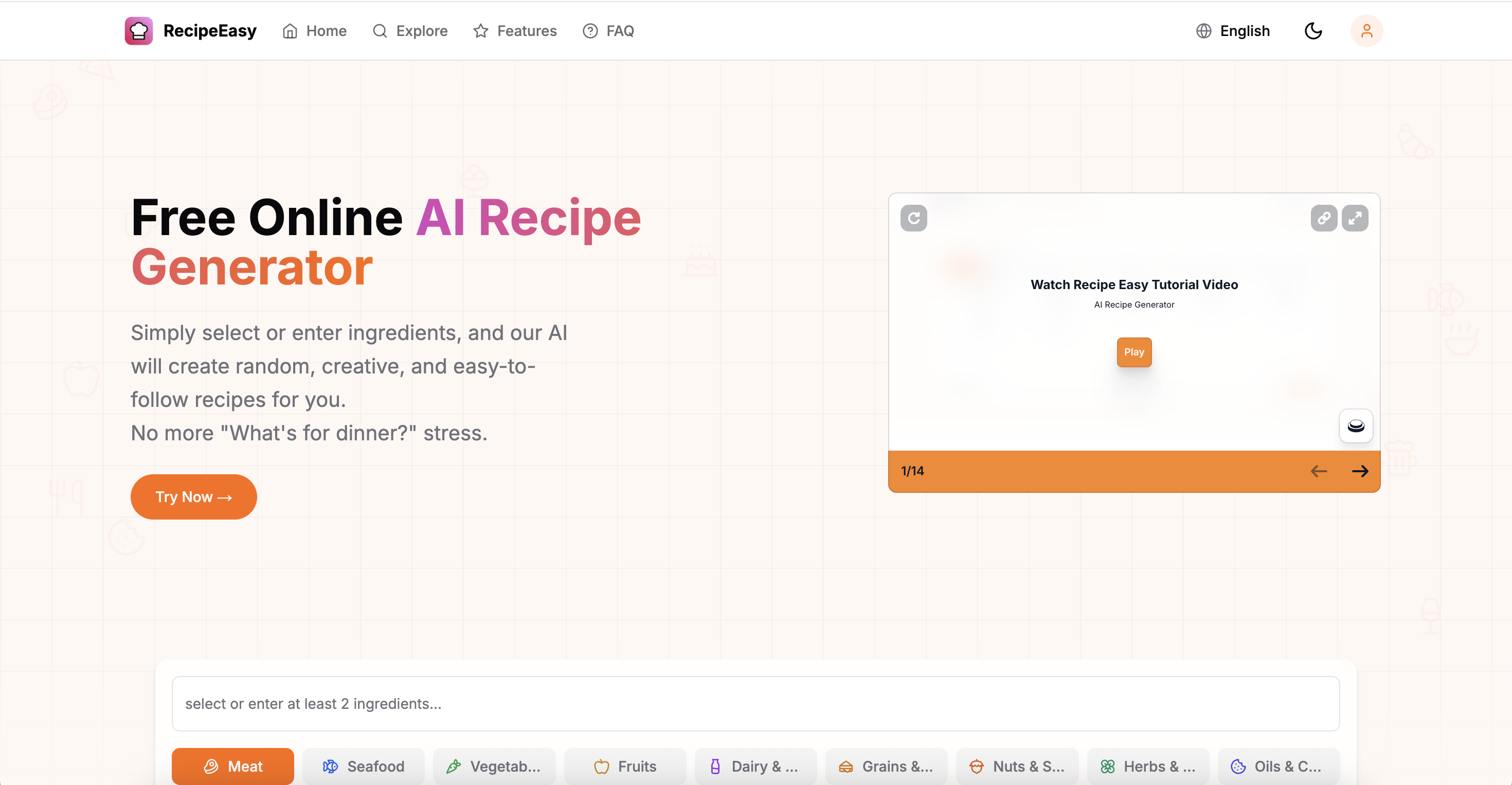 Recipe Easy | Open-Launch