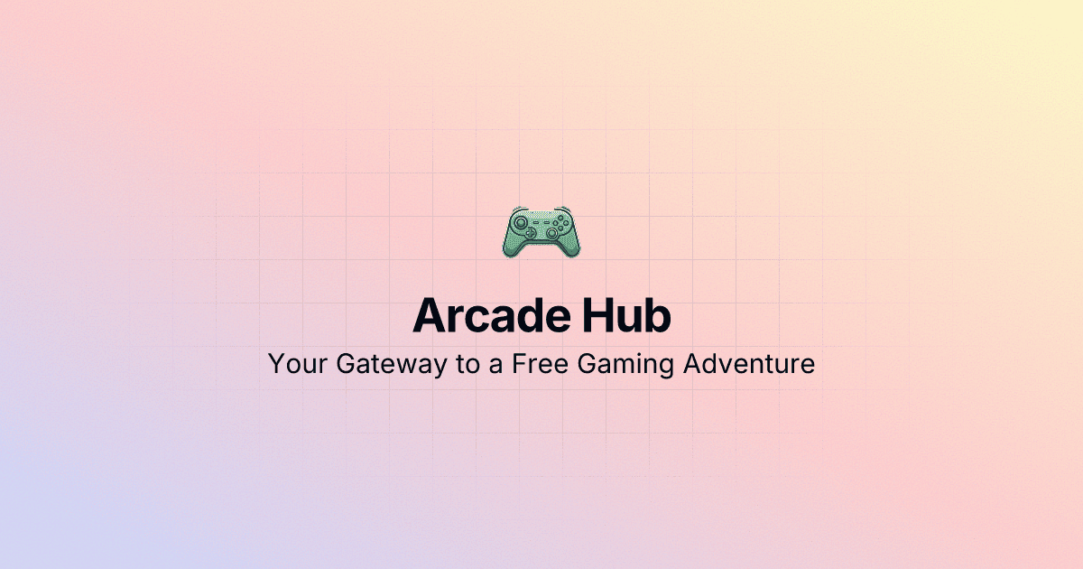 Arcade Hub | Open-Launch