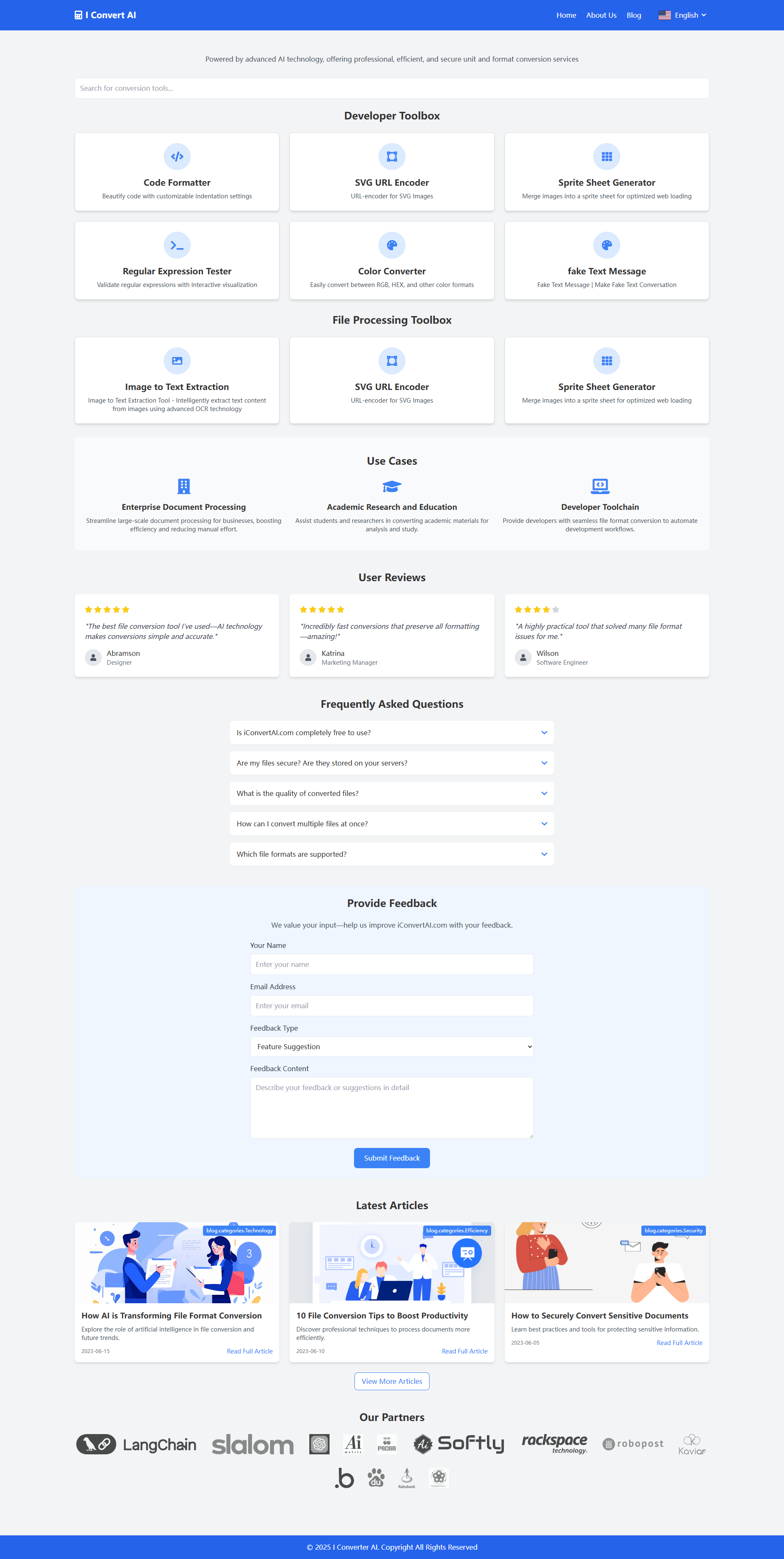 i convert ai | Open-Launch