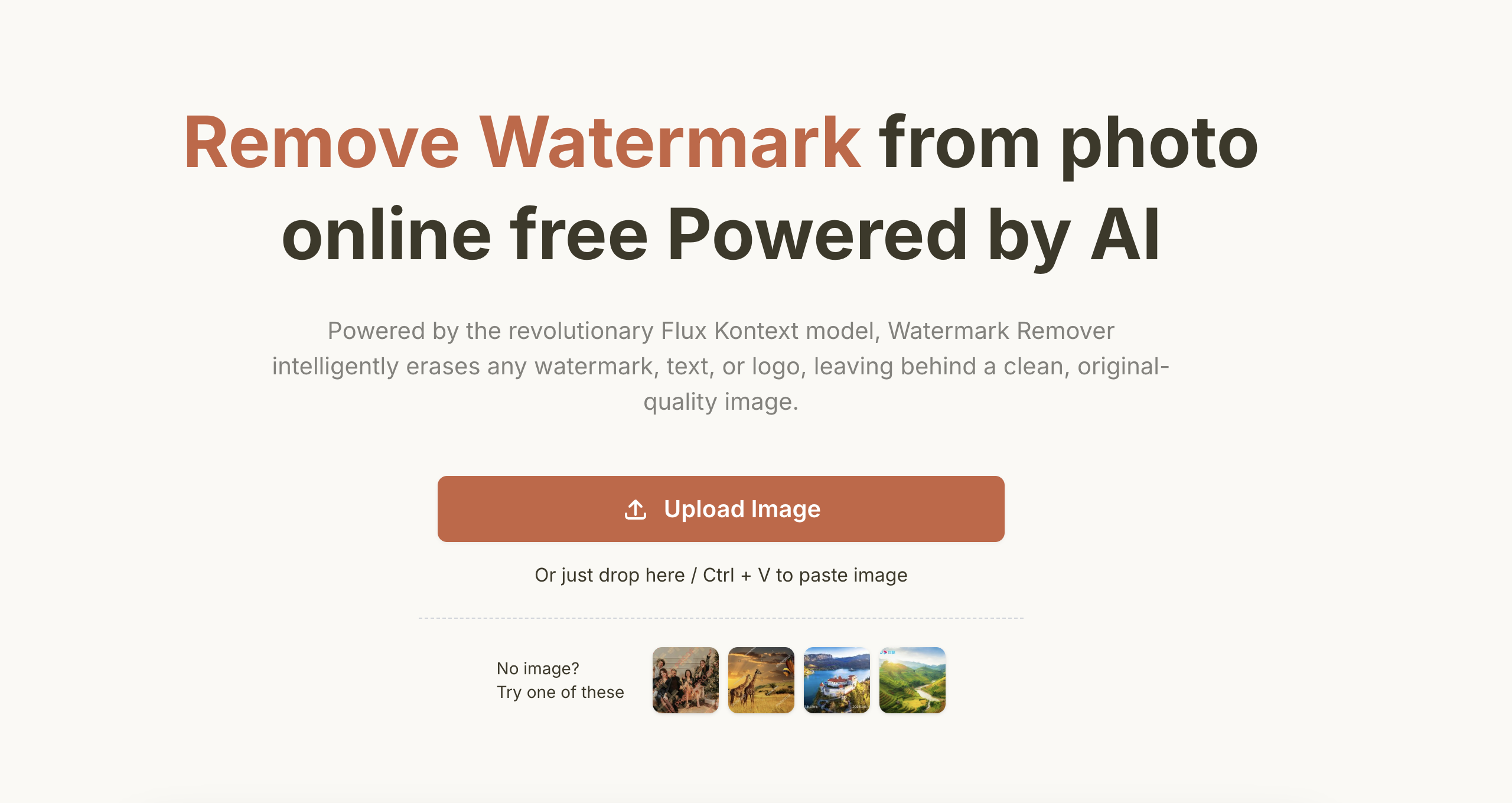 AI Watermark Remover | Open-Launch