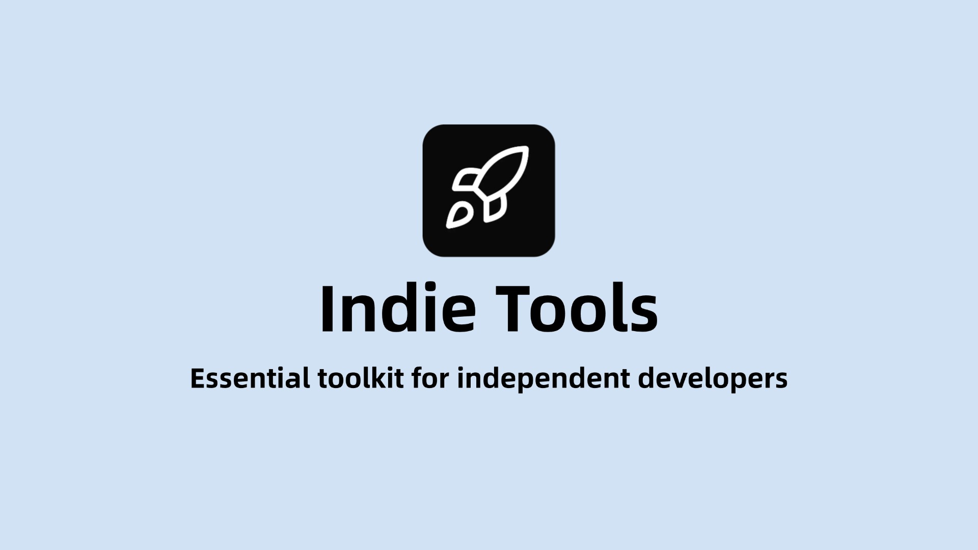 Indie Tools | Open-Launch