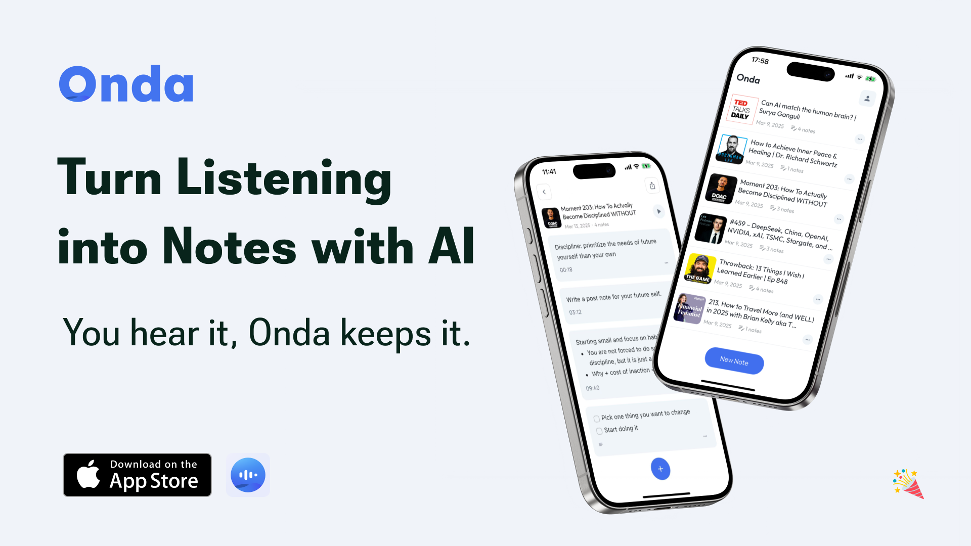 Onda: AI Audio Note Taker | Open-Launch