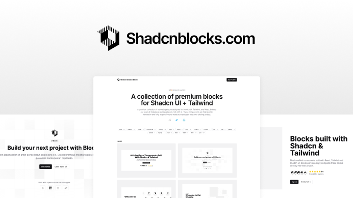 Shadcnblocks | Open-Launch