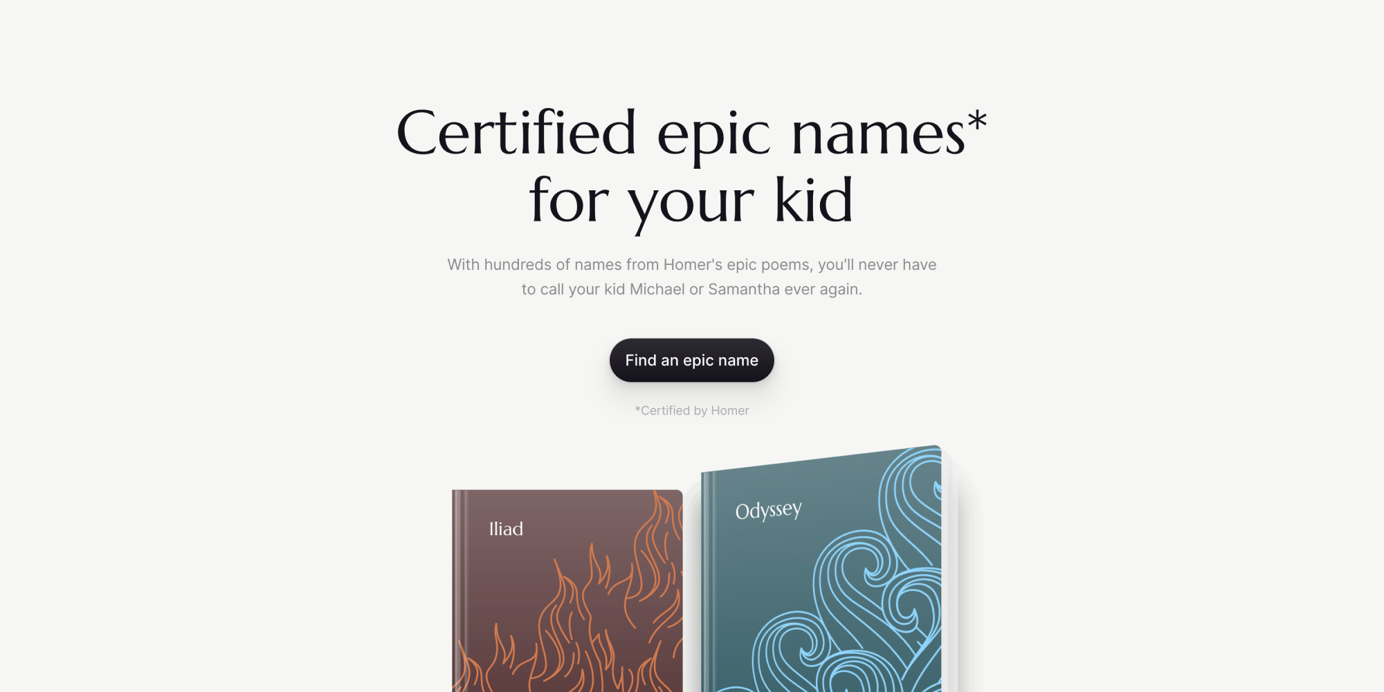 Epic Baby Names | Open-Launch