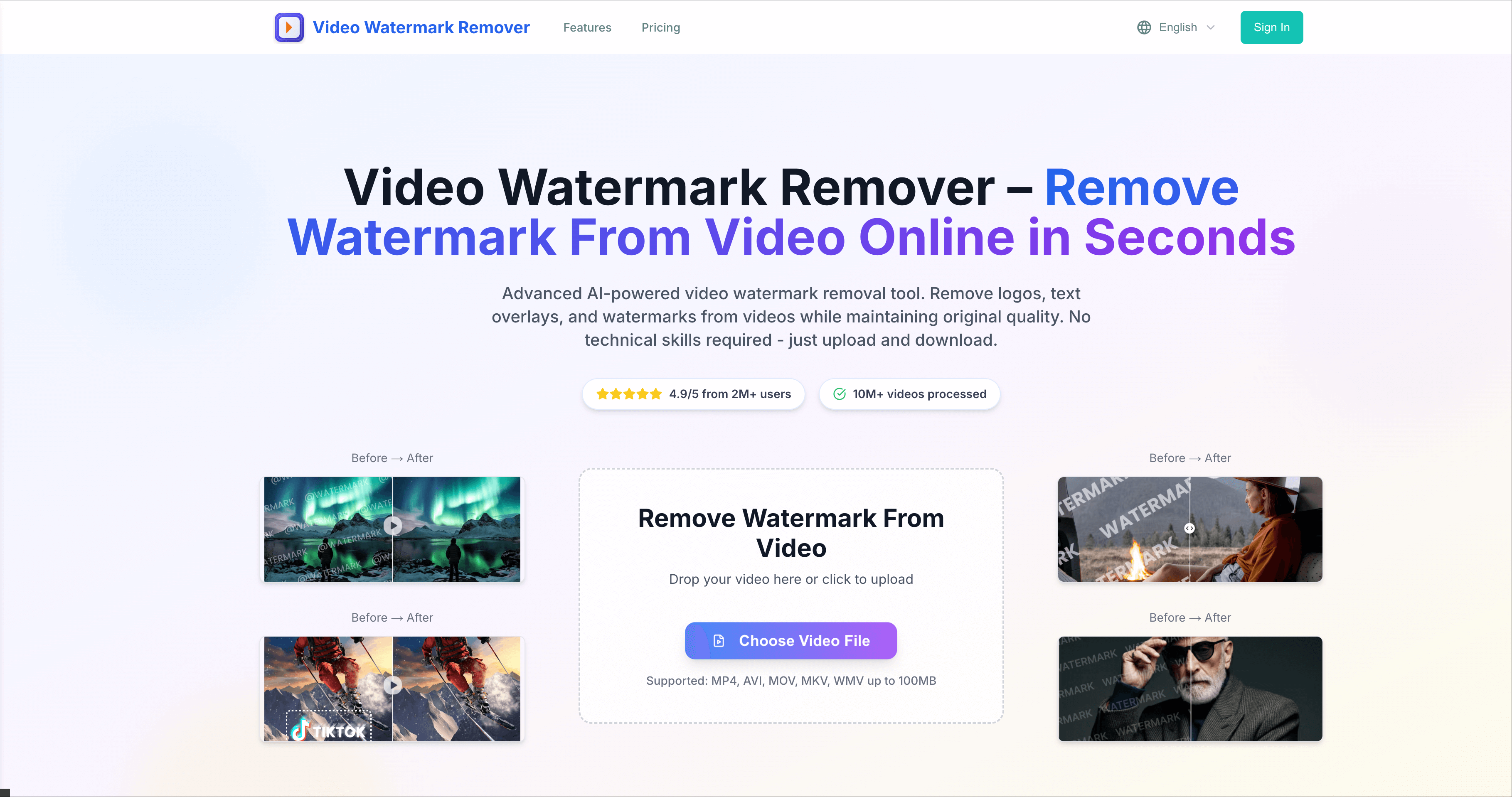 Video Watermark Remover AI | Open-Launch