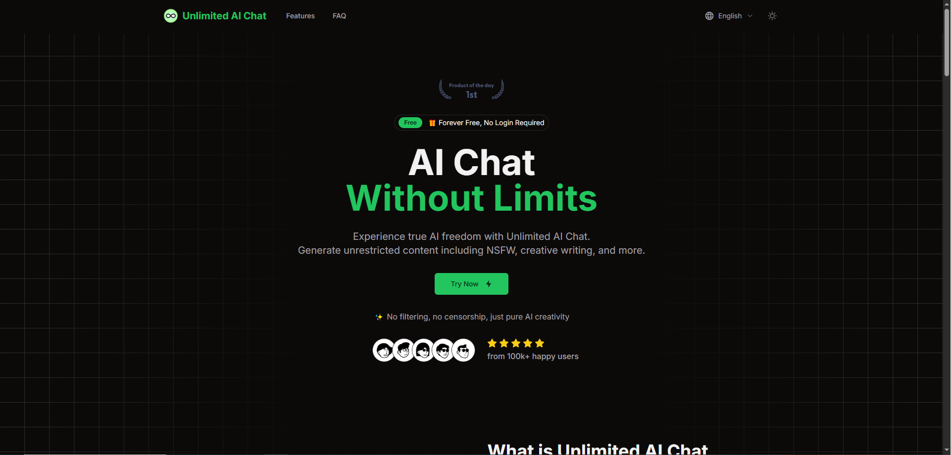 Unlimited AI Chat | Open-Launch