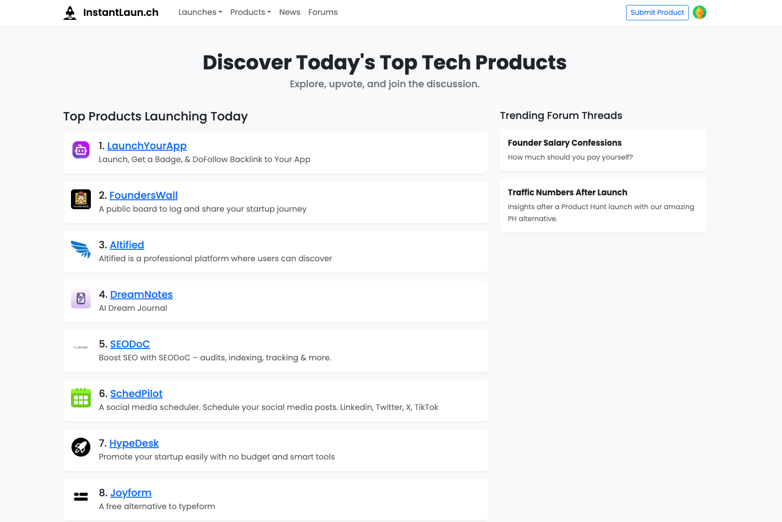 Instant Launch | Open-Launch